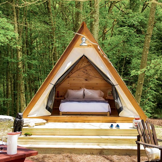 Luxury Glamping Rentals | Sandy Pines Camping